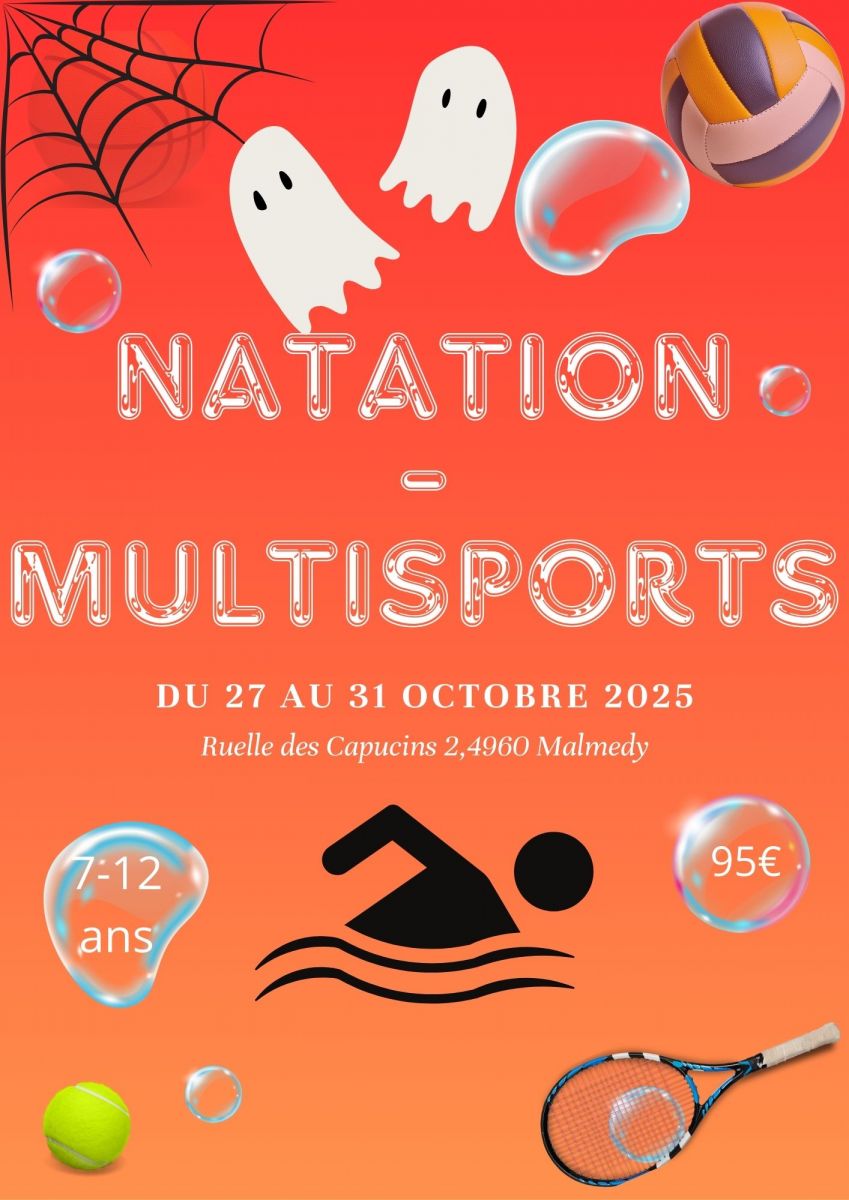 Stage automne Natation / Multisports - Stages enfants Malmedy Automne ...